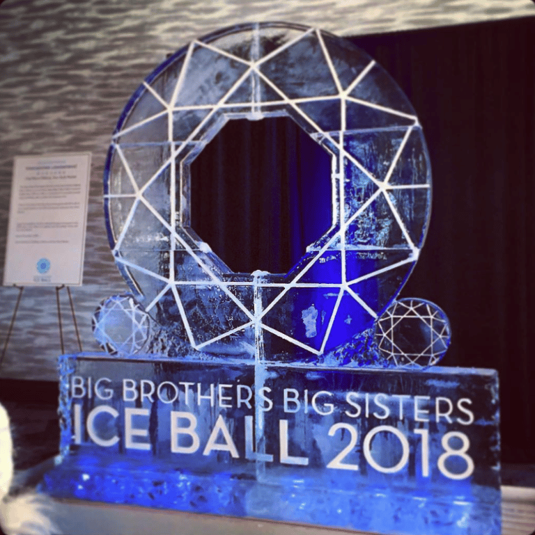 Big Brothers Big Sisters Ice Ball Gala – Full Spectrum Ice Sculptures
