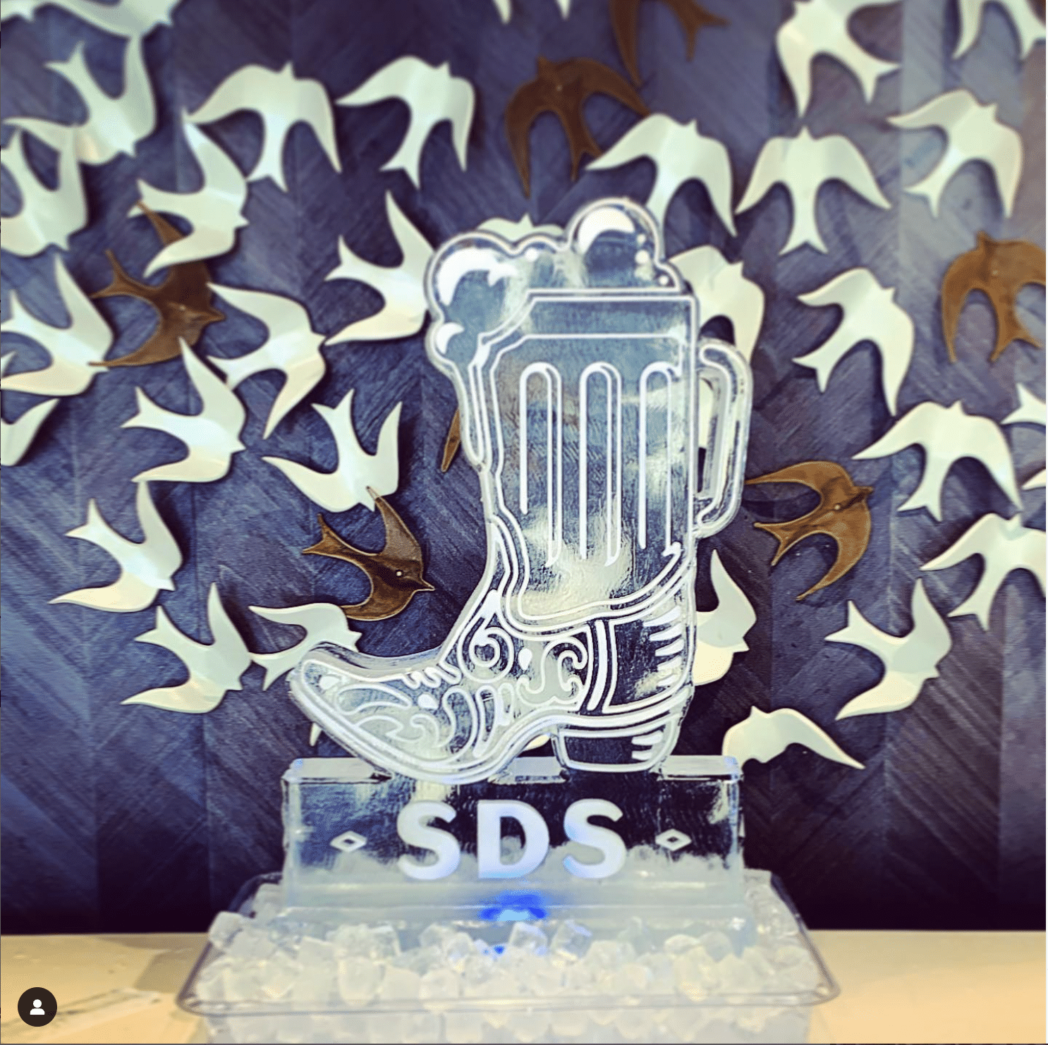 Texas Themed Ice Sculptures for Austin Events – Full Spectrum Ice ...