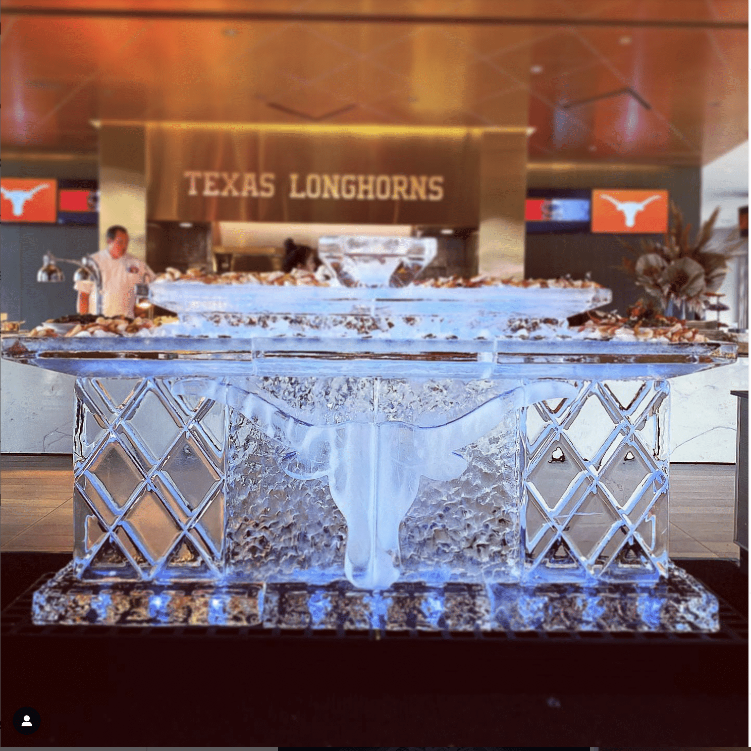 Football Ice Sculptures for Game Day – Full Spectrum Ice Sculptures