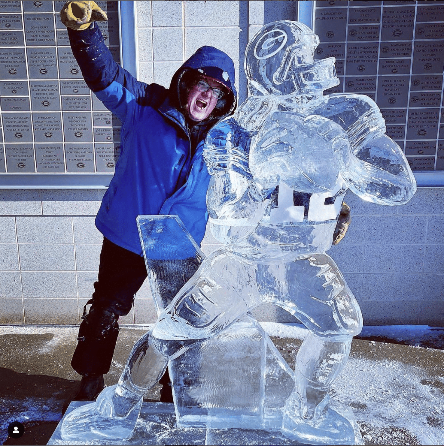 Football Ice Sculptures for Game Day – Full Spectrum Ice Sculptures