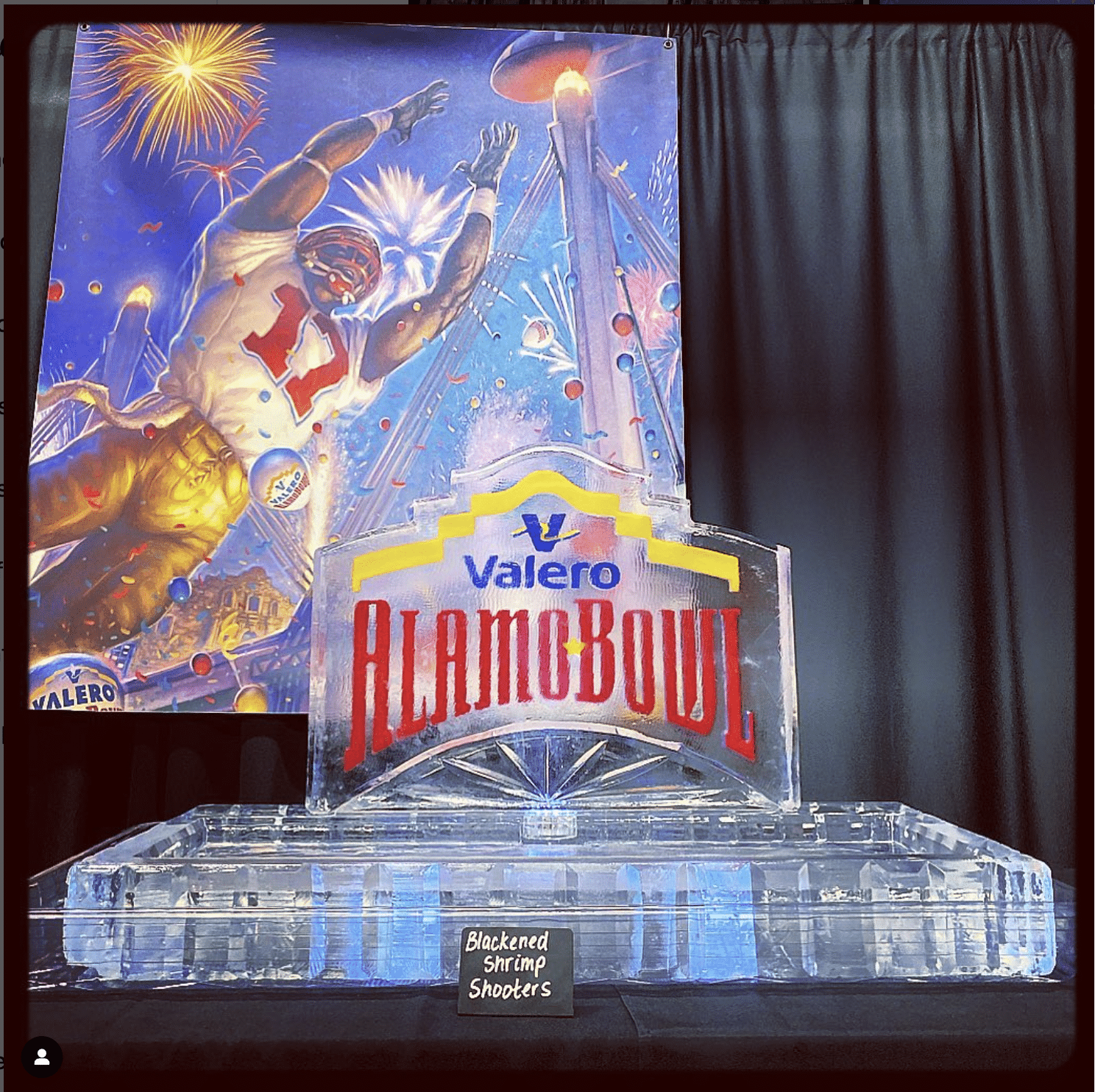 Football Ice Sculptures for Game Day – Full Spectrum Ice Sculptures