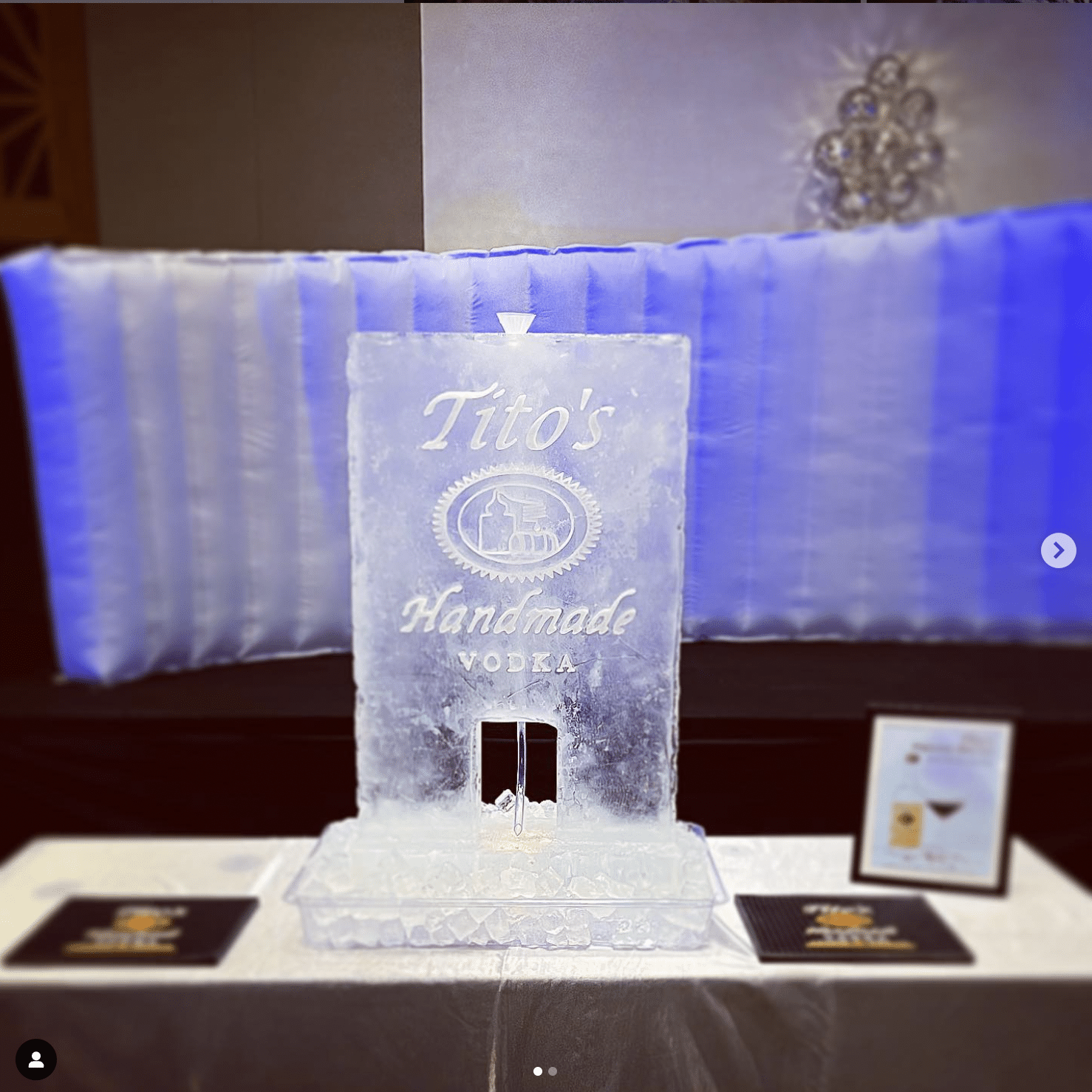 Texas Themed Ice Sculptures for Austin Events – Full Spectrum Ice ...