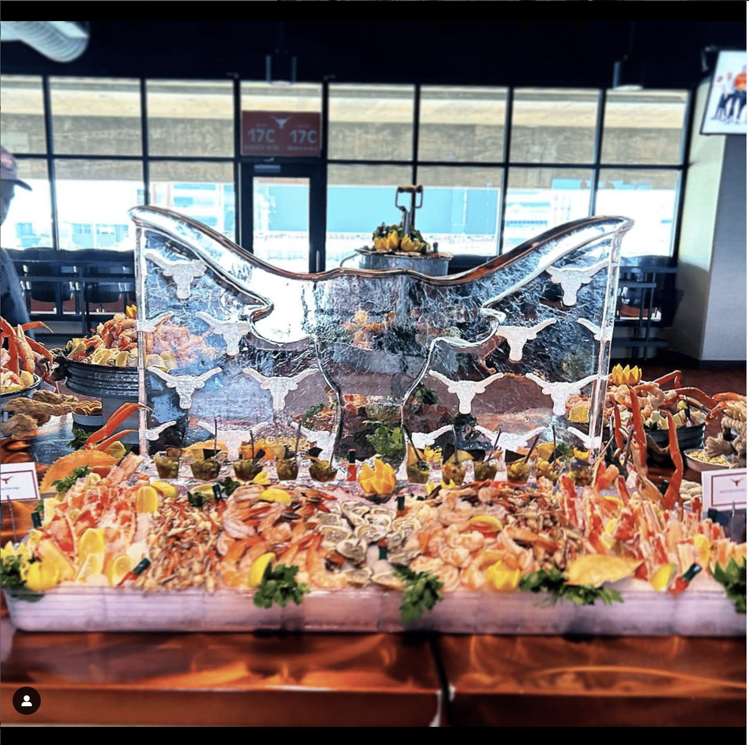 Texas Themed Ice Sculptures for Austin Events – Full Spectrum Ice ...