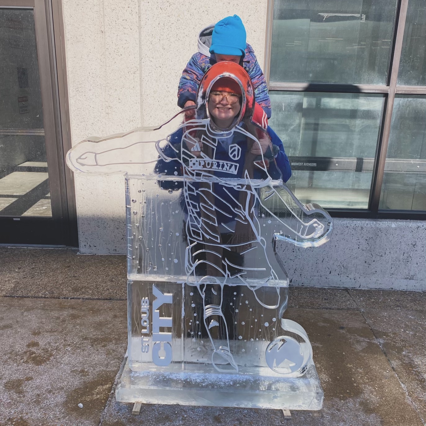 St. Louis Ice Sculptures in the Delmar Loop: Loop Ice Carnival 2024 ...