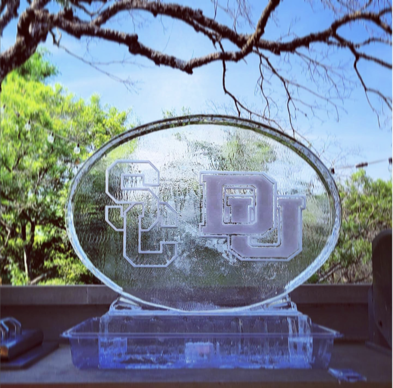 The Ultimate Graduation Party Decor? Themed Ice Sculptures! – Full ...